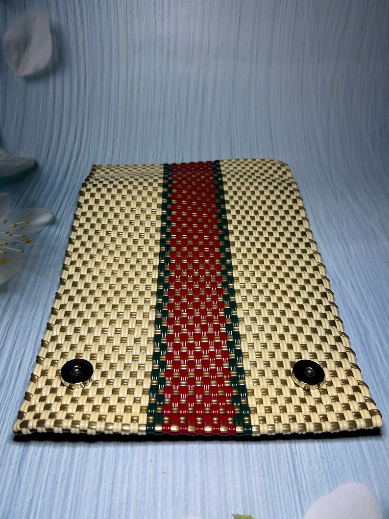 Colorful Recycled Plastic Artisan Wallet, Handcrafted Wallet, Reusable ...