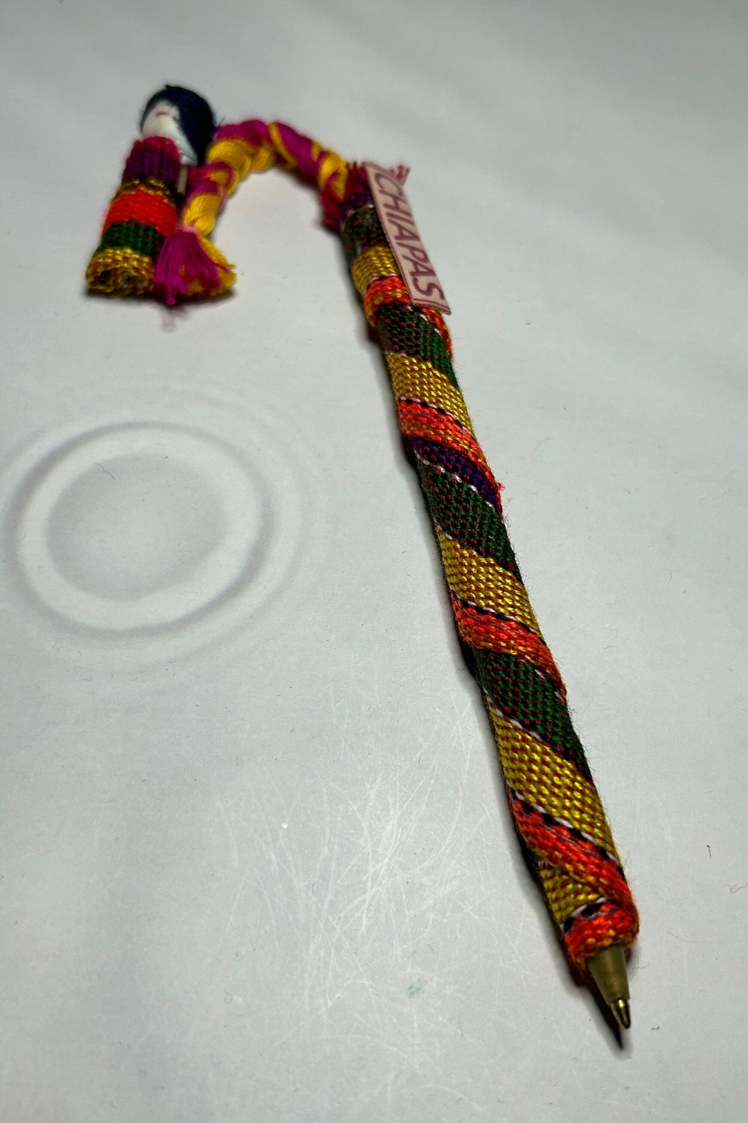 Mexican Worry Free Dolls Pens, Artisan Pens, Fabric Decorated Pens ...