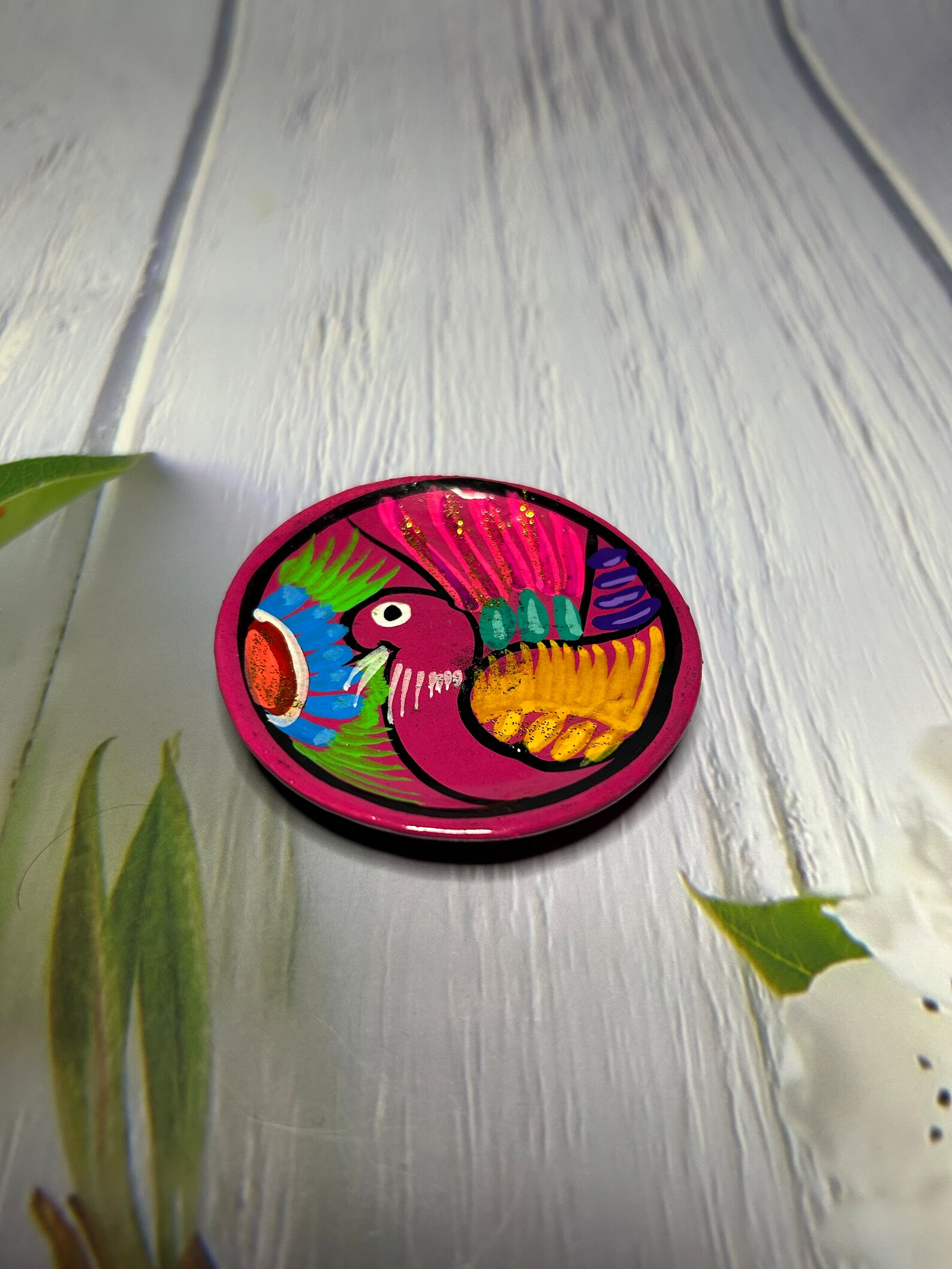 Hand Painted Ceramic Magnets, Handmade Magnets, Unique Birthday Gifts ...