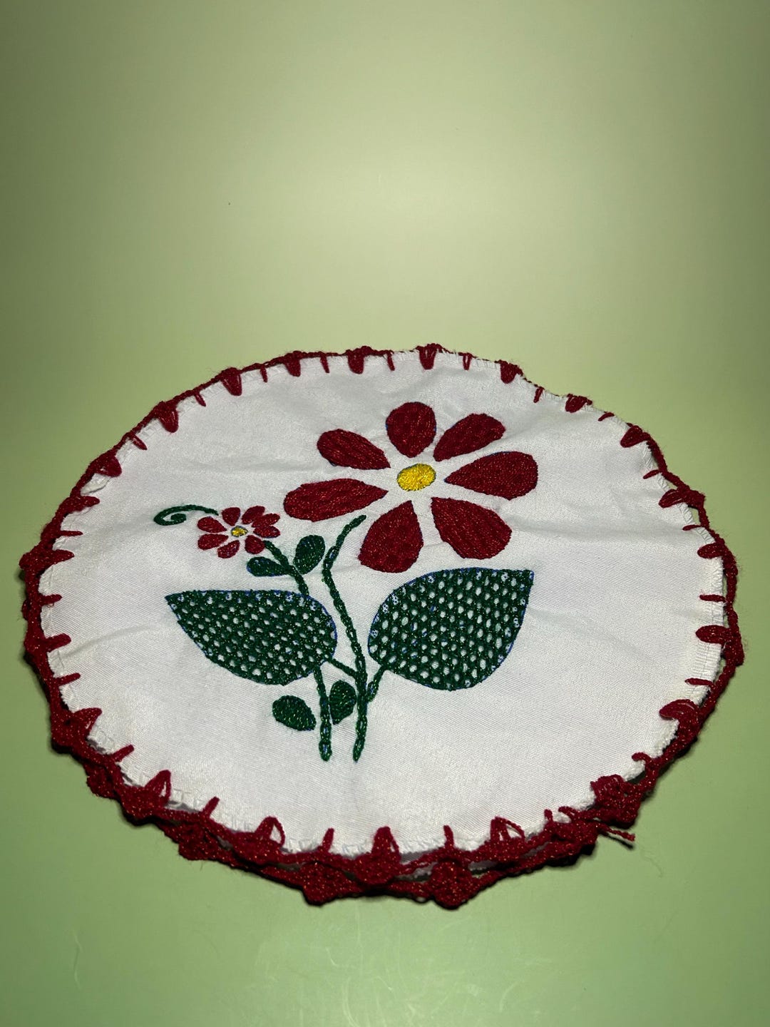 Colorful Artisan Tortilla Warmer With Floral Design, Handmade in Mexico ...