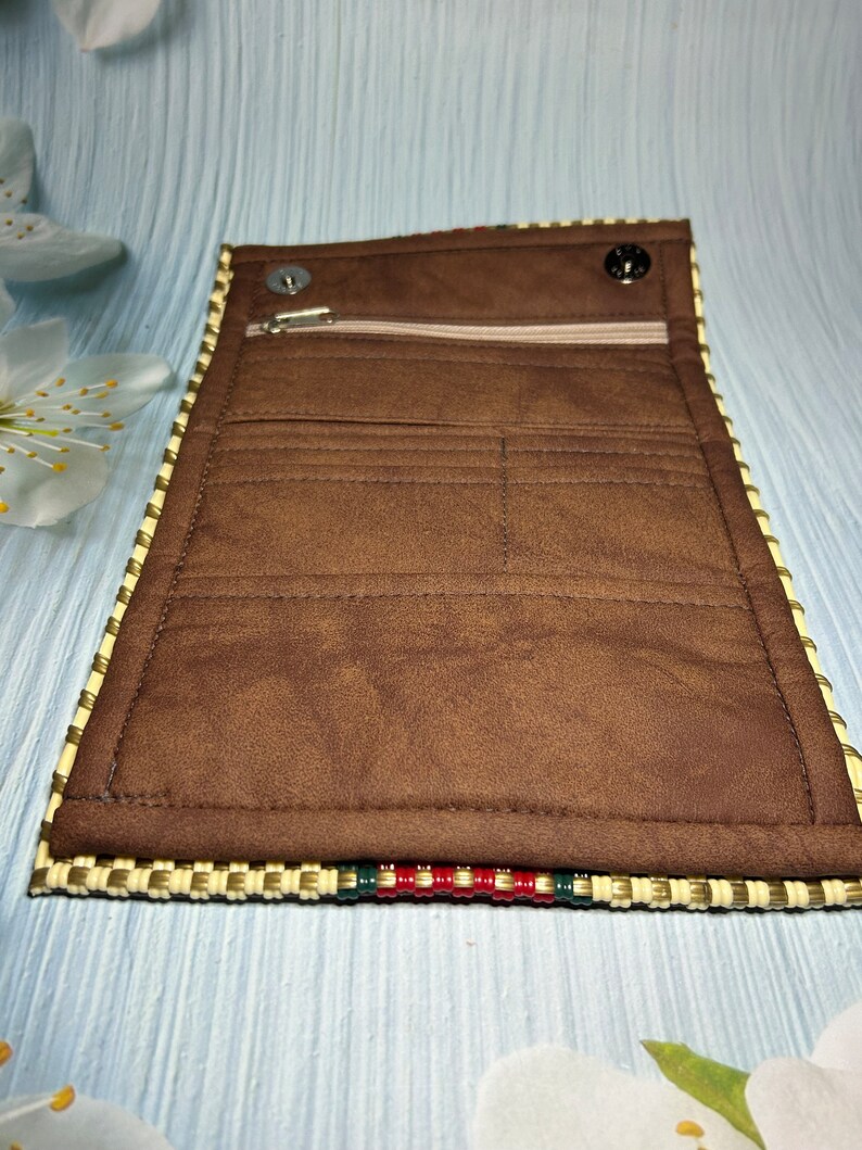 Colorful Recycled Plastic Artisan Wallet, Handcrafted Wallet, Reusable ...