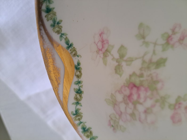 Vintage Haviland Limoges Schleiger 66 Apple Blossom Pattern Serving ...