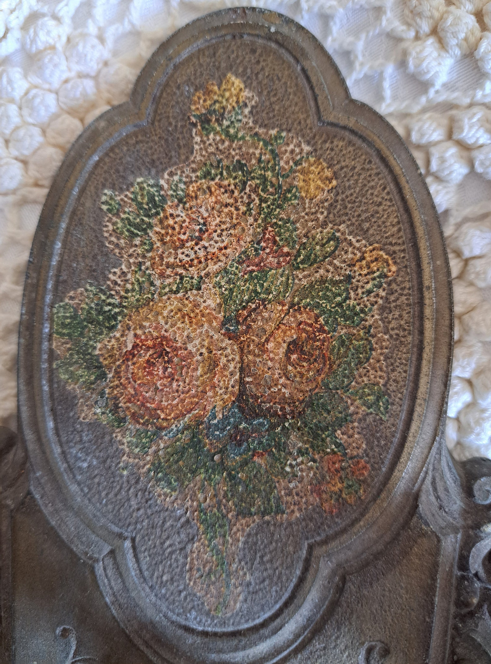 Cottage Style Turn of the Century Wall Sconce Double Light Fixture Rose ...