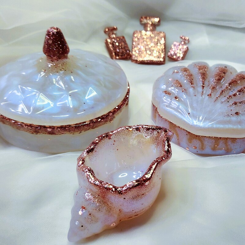 Seashell Jewelry Box - Etsy