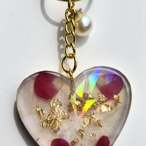 Botanical Beauty: Real Flower Shaped Keychain – Choose From an Array of ...
