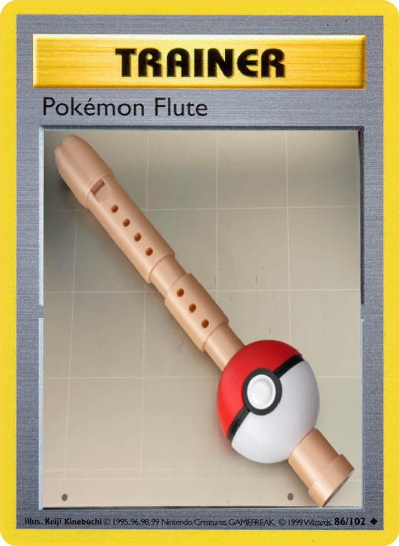 Pokeflute Prop Decoration - Etsy