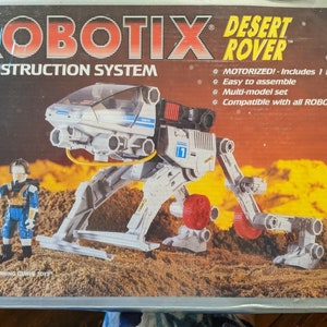 Rare Robotix Desert Rover Construction System 1997 New, Still in Shrink ...