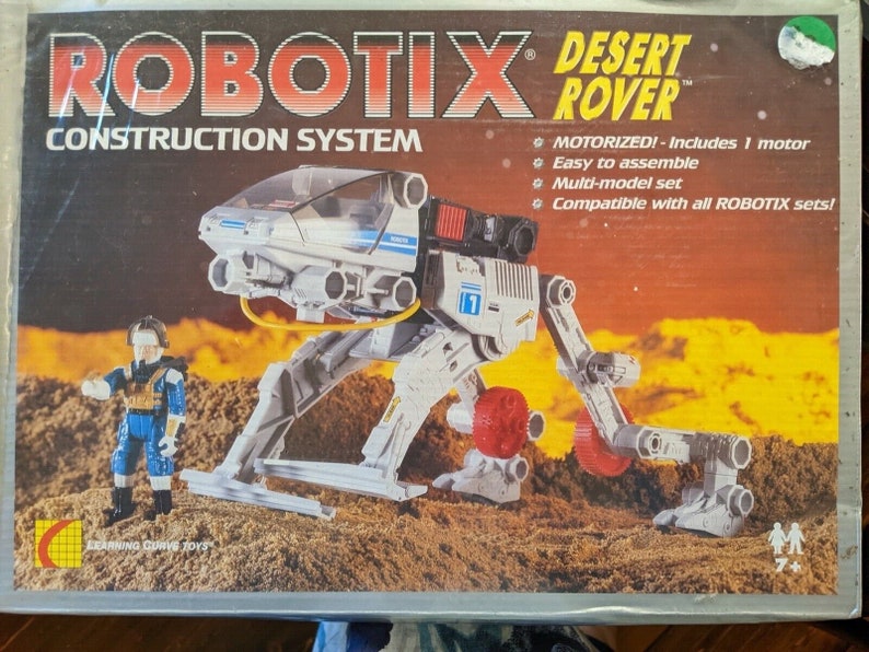 Rare Robotix Desert Rover Construction System 1997 New, Still in Shrink-wrap - Etsy