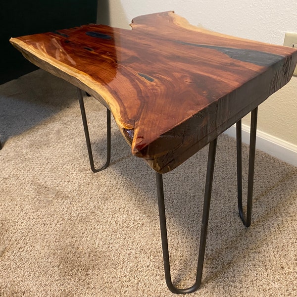 Live Edge Picnic Table Cedar - Etsy