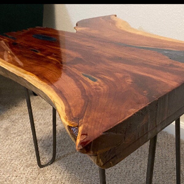 Live Edge Bar Table - Etsy