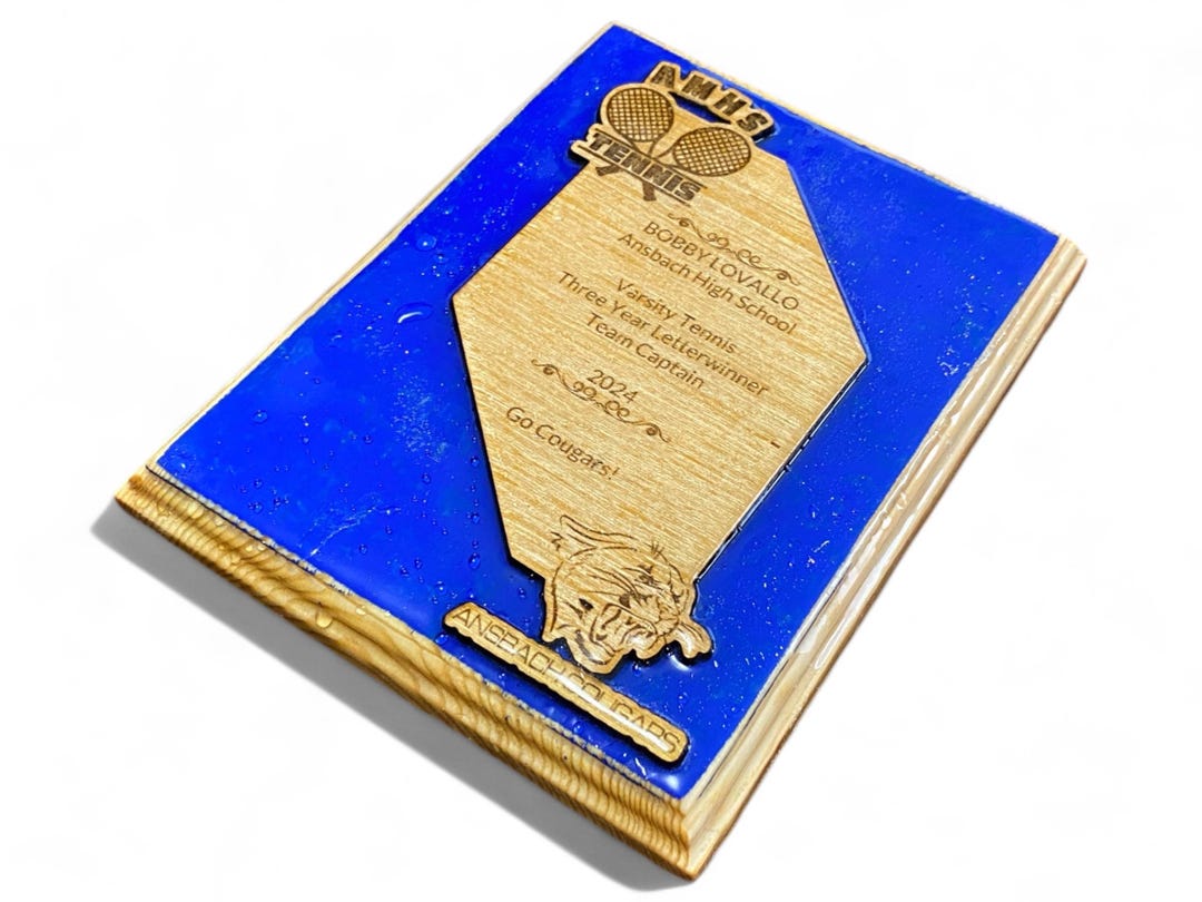 Sports Plaque 8x10 Choose Your Theme Add Your Team Logo custom Signs ...