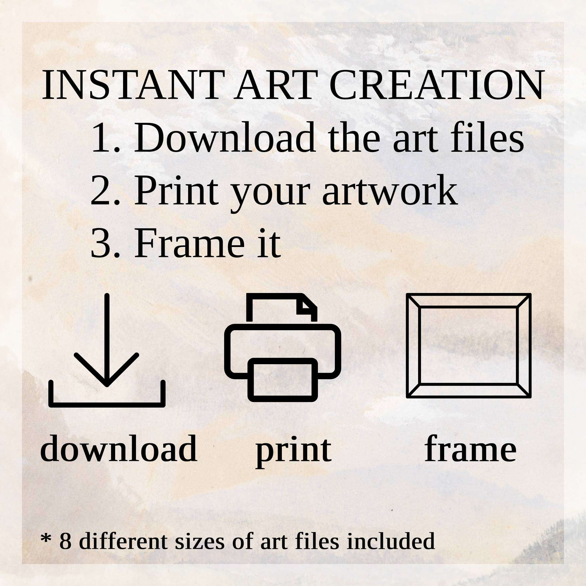 Vintage Oak Tree Oil Painting the Old Oak Tree Landscape Wall Art ...