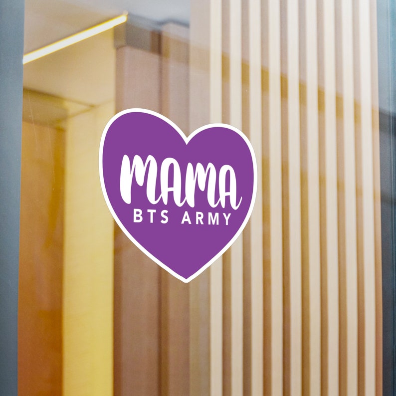 BTS Army Mama Mom Vinyl Decal Sticker - Etsy