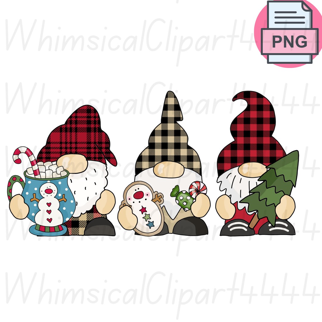 Christmas Gnome Png Santa Gnome PNG Winter Holiday Gnome Clip Art Green ...