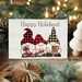 Buffalo Plaid Gnome Cool Gnome Gift Christmas Gnomie Clip Art Holiday ...