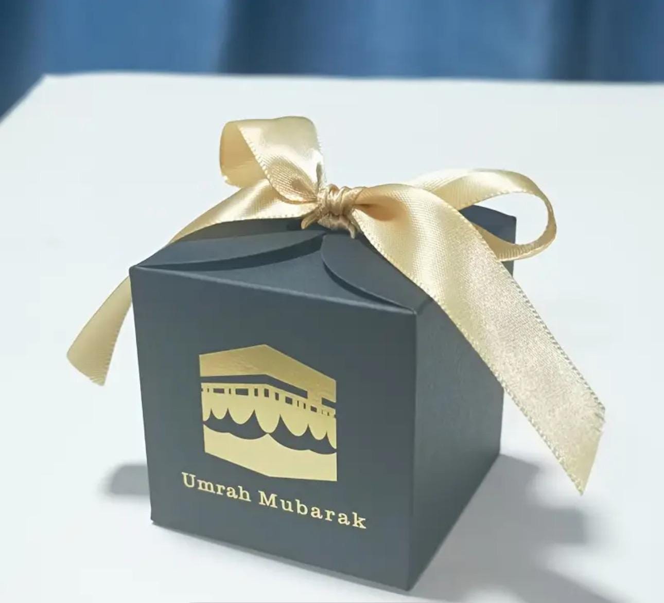 Kaaba-themed Donation or Gift Box – Islamic Party Favor Box for Eid ...