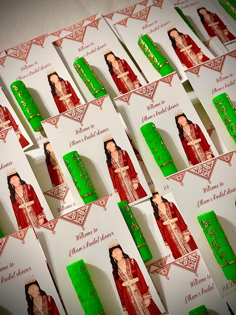 Moroccan Henna Card, Henna Night, Guest Gift Bridesmaid,custom Save the ...