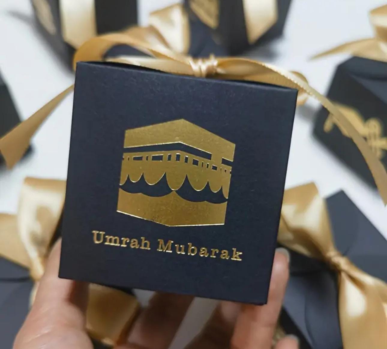 Kaaba-themed Donation or Gift Box – Islamic Party Favor Box for Eid ...