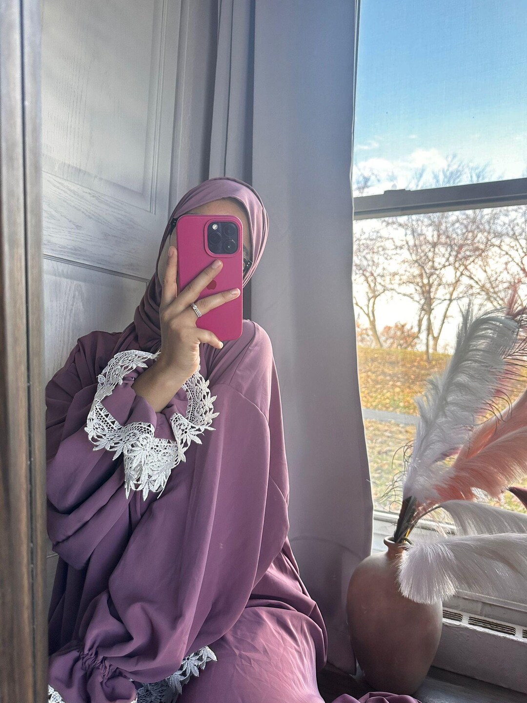 Special Handmade Prayerdress-abaya-sharshaf Jilbab,isdal Outfit,prayer ...