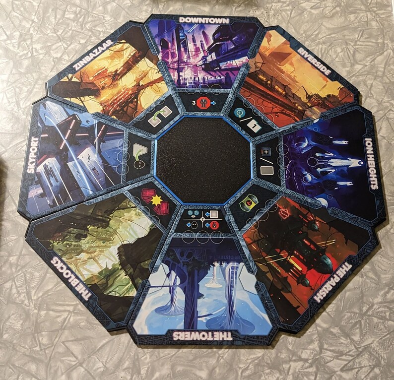 In Too Deep Elevated Boardgame Tray - Etsy