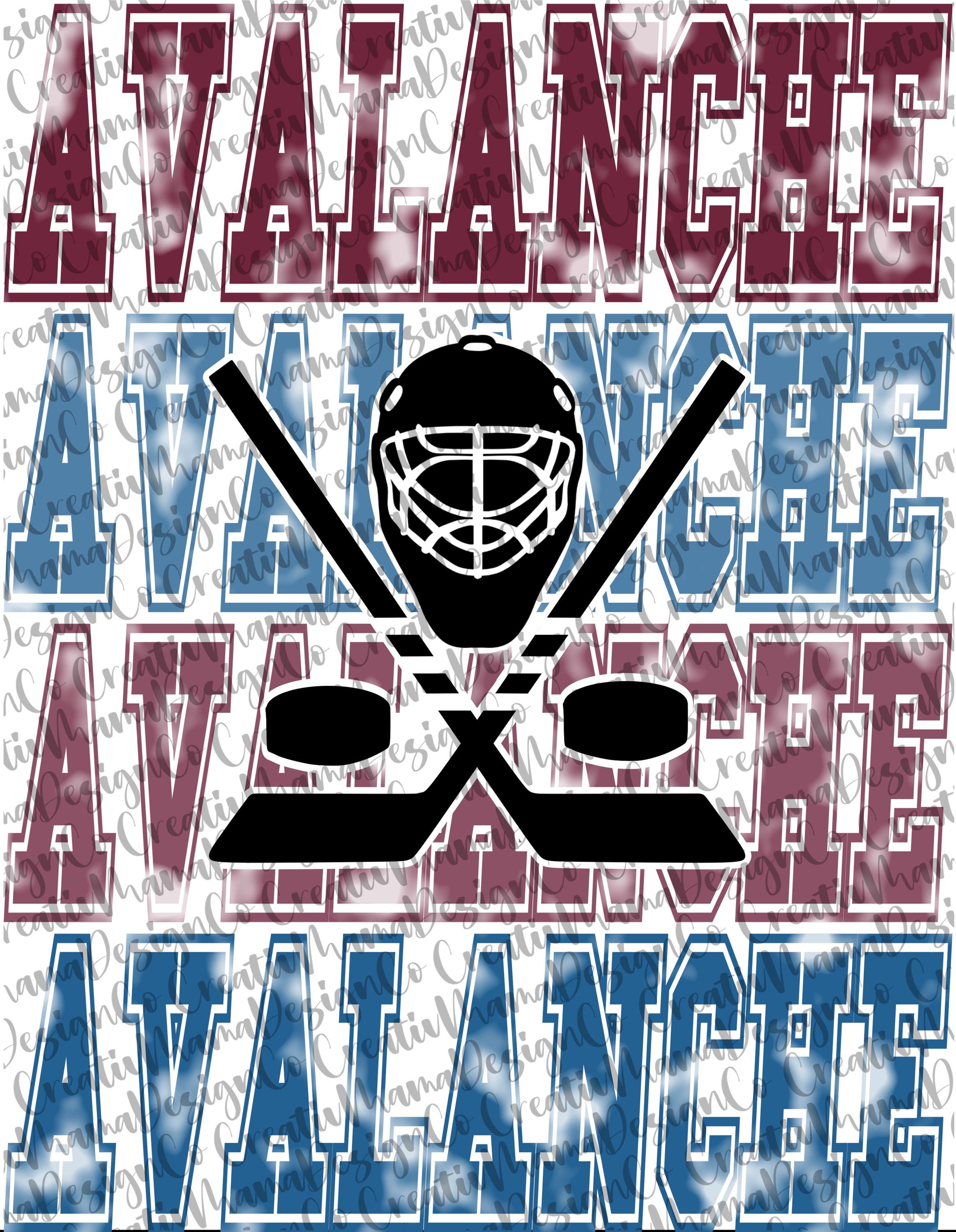 Avalanche PNG Design - Etsy