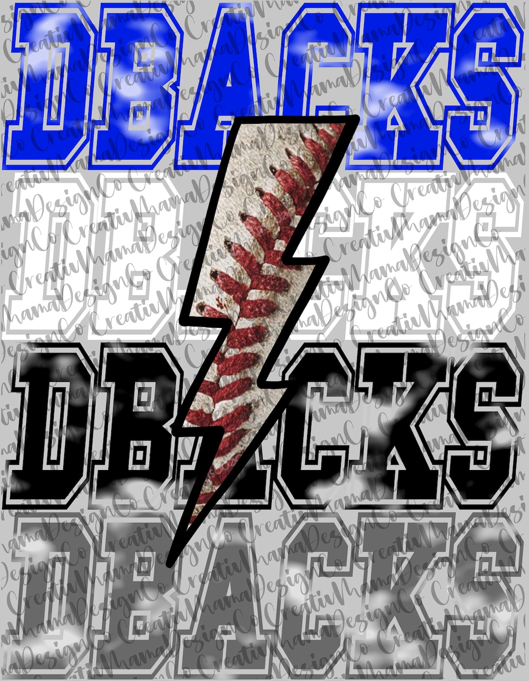 Dbacks PNG Design - Etsy