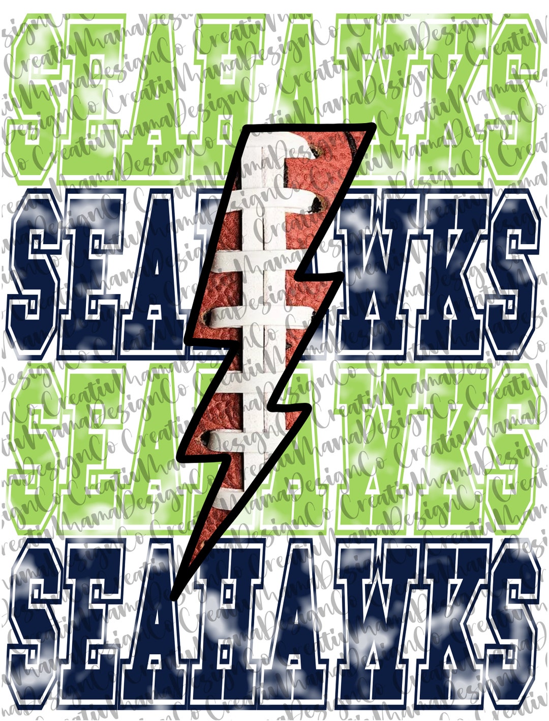 Seahawks PNG Design - DIGITAL DOWNLOAD - Etsy