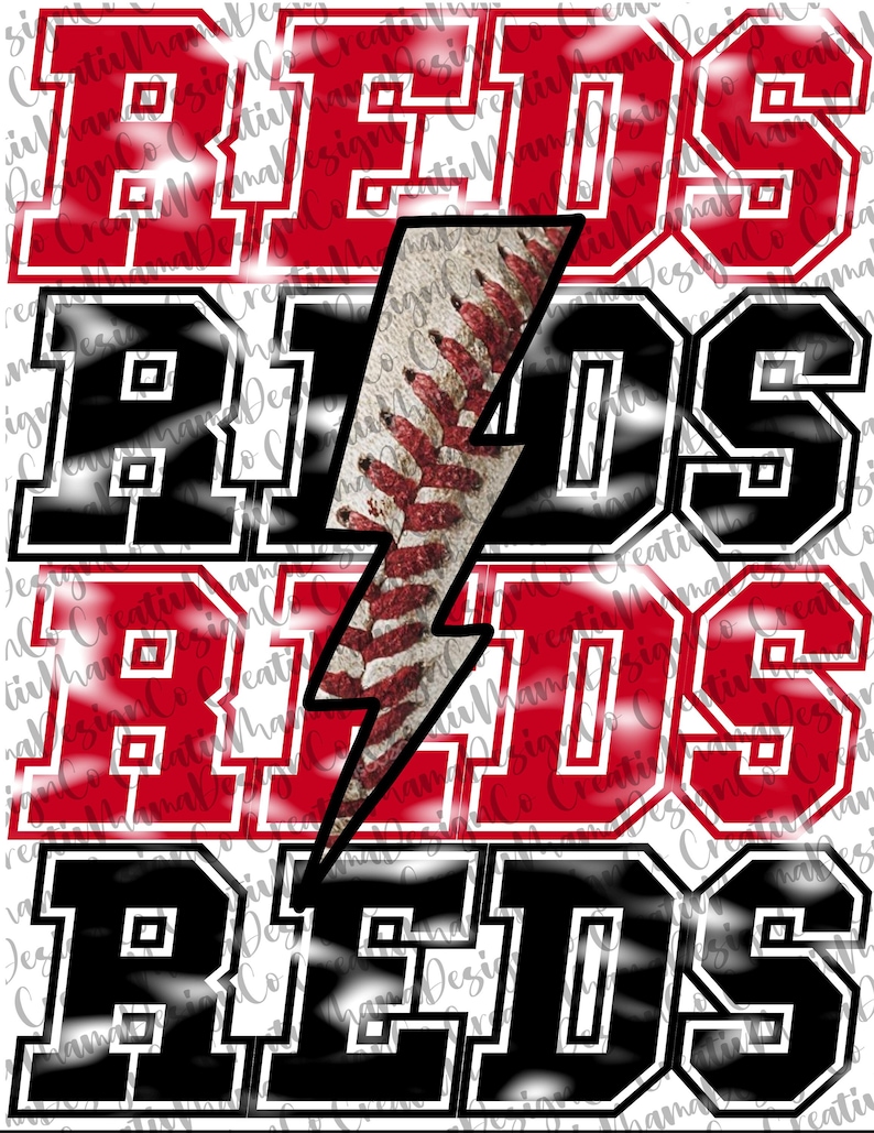 Reds PNG Design - Etsy
