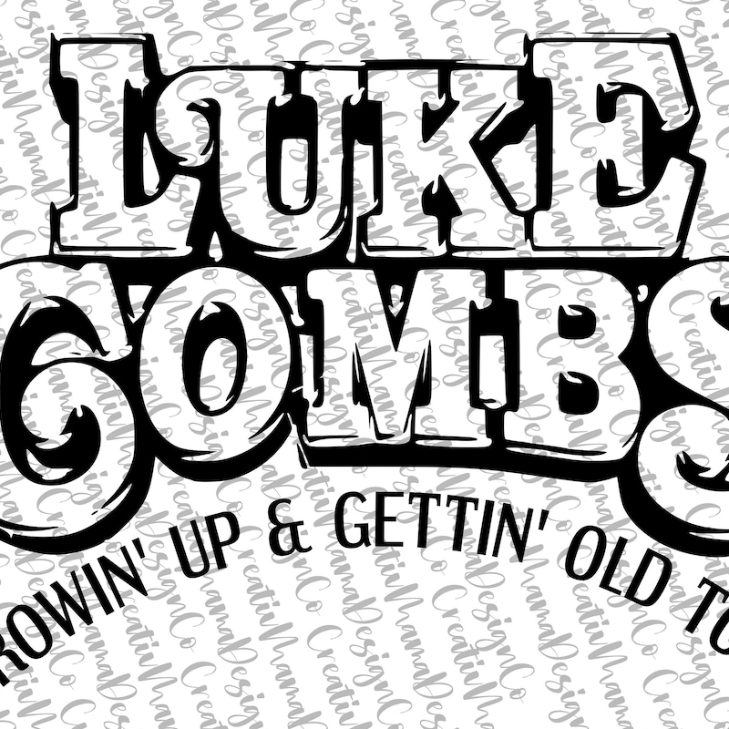 Luke Combs Svg - Etsy