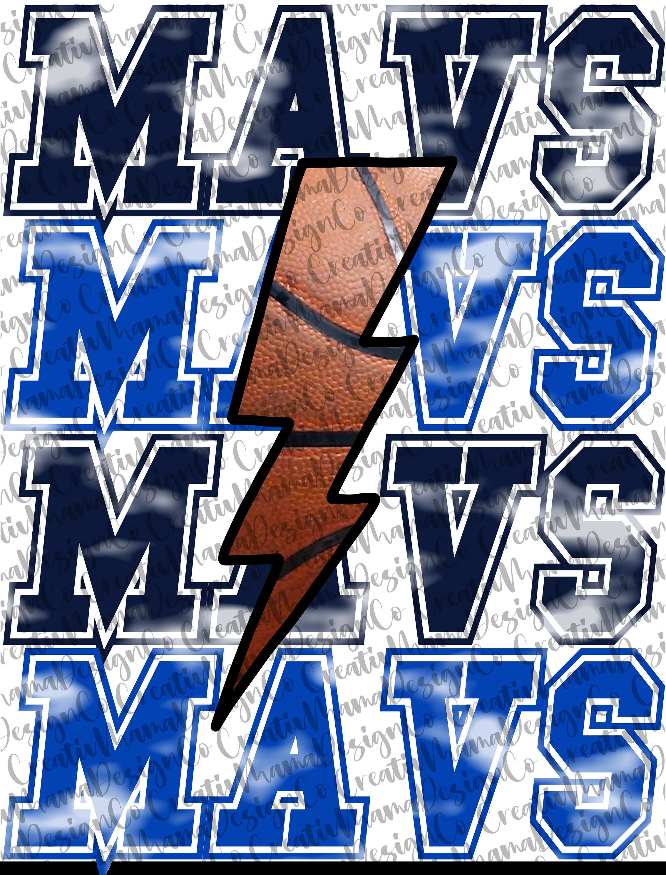 Mavs PNG Design - Etsy