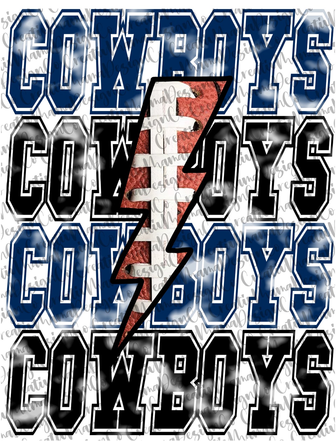 Cowboys PNG Design - Etsy
