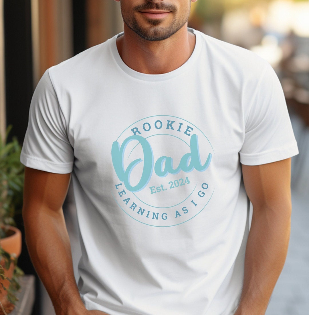 Father's Day Gift,est. 2024, First Time Dad Shirt, First Baby, New Dad ...