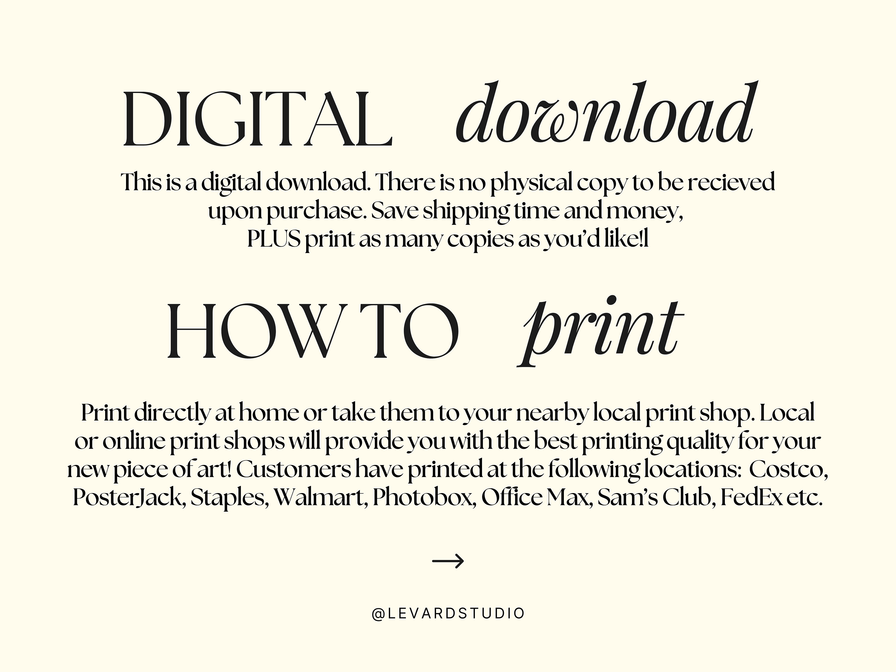 Mid Century Modern Typography Print Set of 3 Minimalist Kitchen Print ...