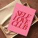 Self Love Club Poster, Pink Valentine's Day Gift, Pink Poster, Retro ...