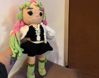 PDF Pattern Mitsuri, Crochet, Demon Slayer - Etsy