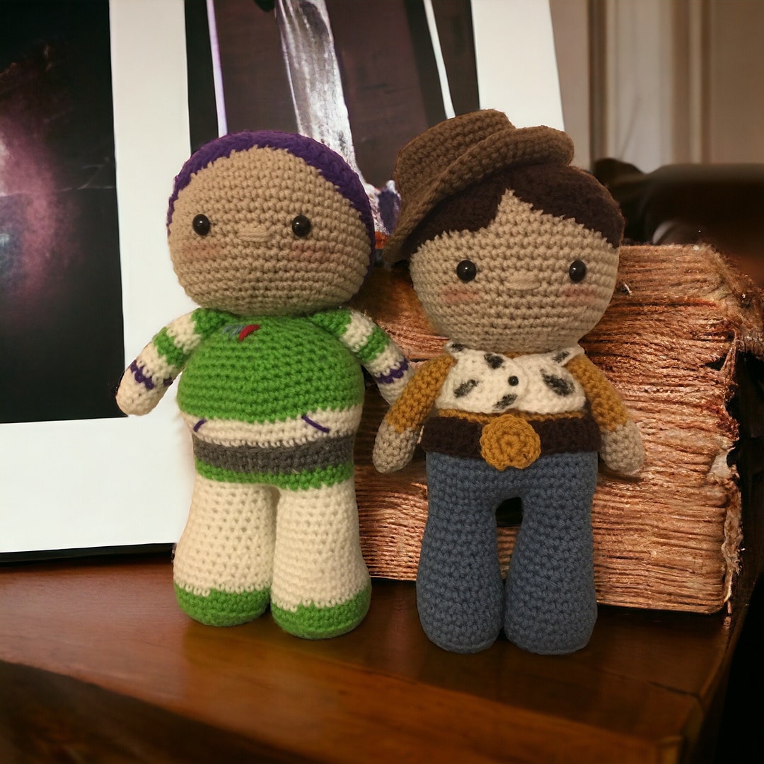 Woody and Buzz Crochet From Toy Story - Etsy
