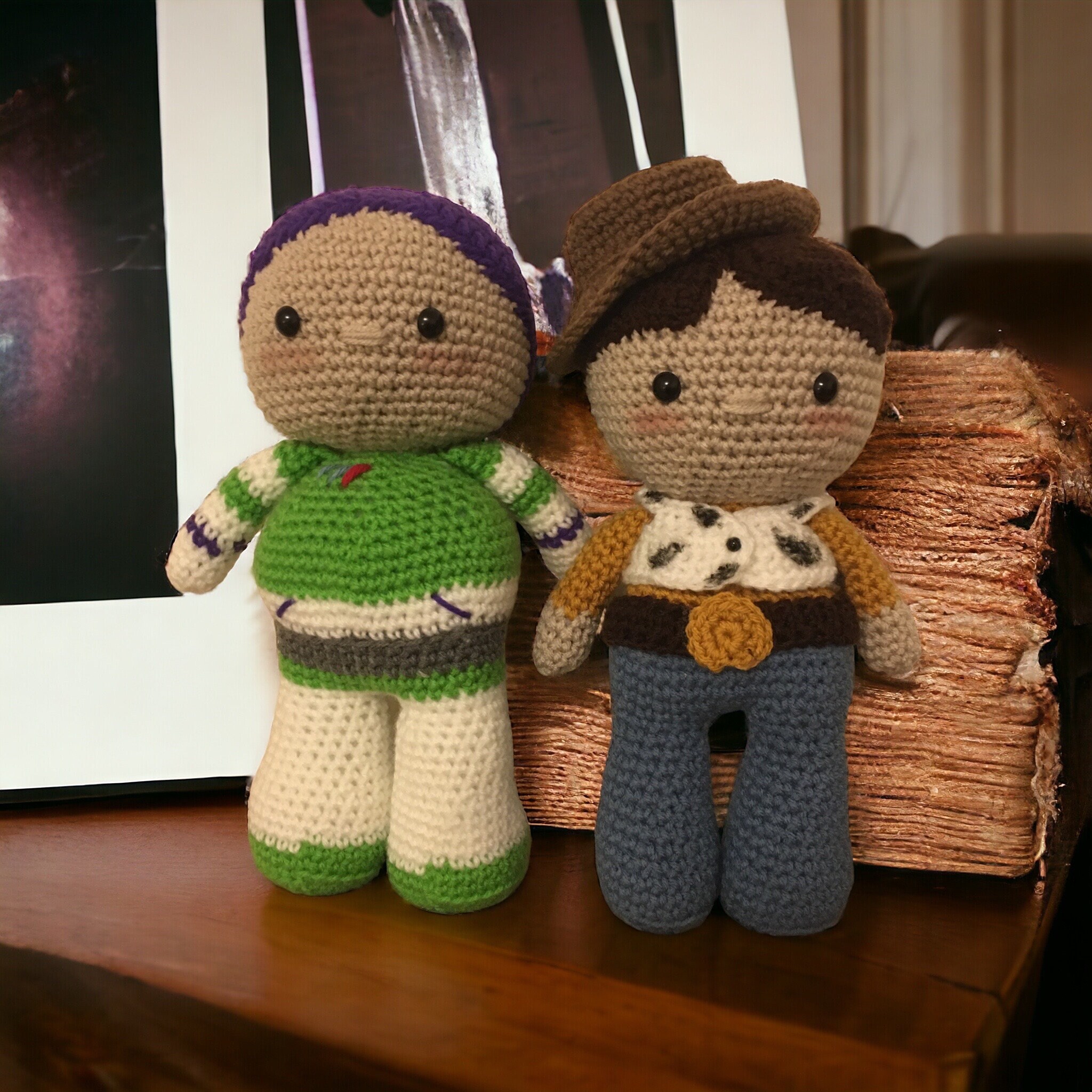 Woody and Buzz Crochet From Toy Story - Etsy