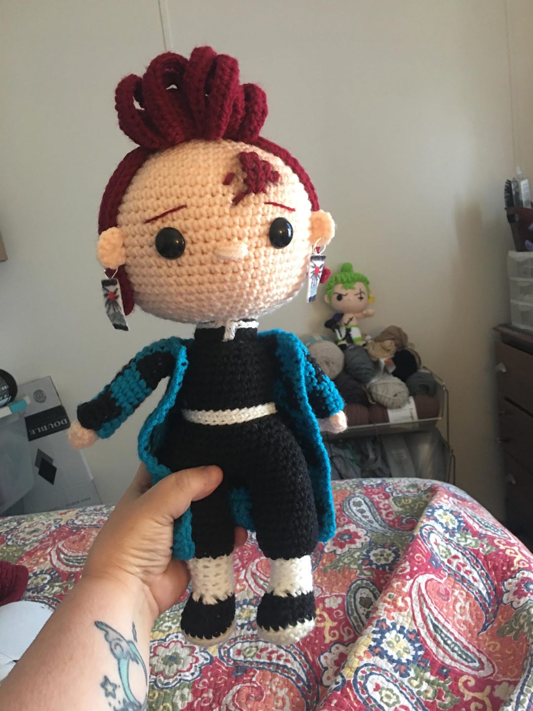 Crochet Tanjiro - Etsy