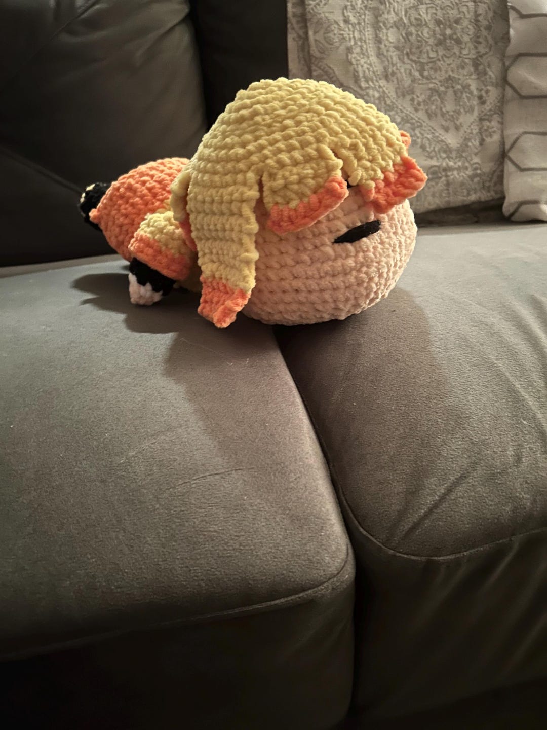 Sleep Zenitsu Crochet - Etsy