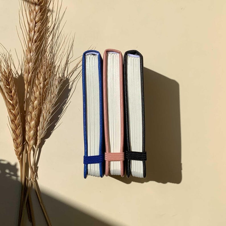 Premium Leather Pocket Notepad – Minimalist Design in 3 Colors With ...
