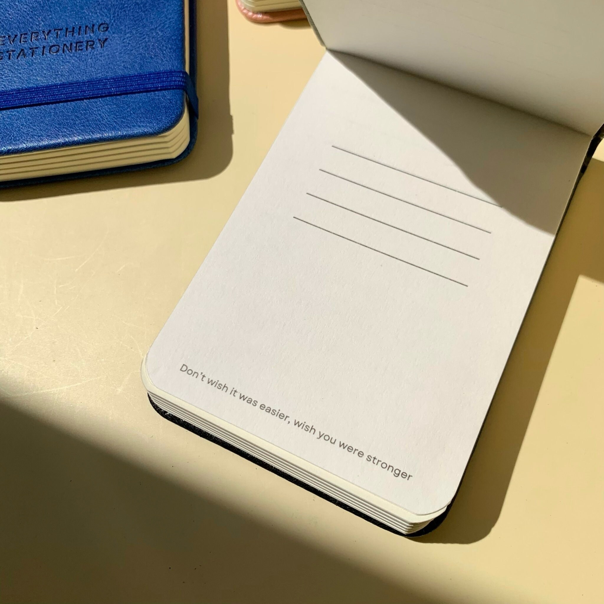 Premium Leather Pocket Notepad – Minimalist Design in 3 Colors With ...