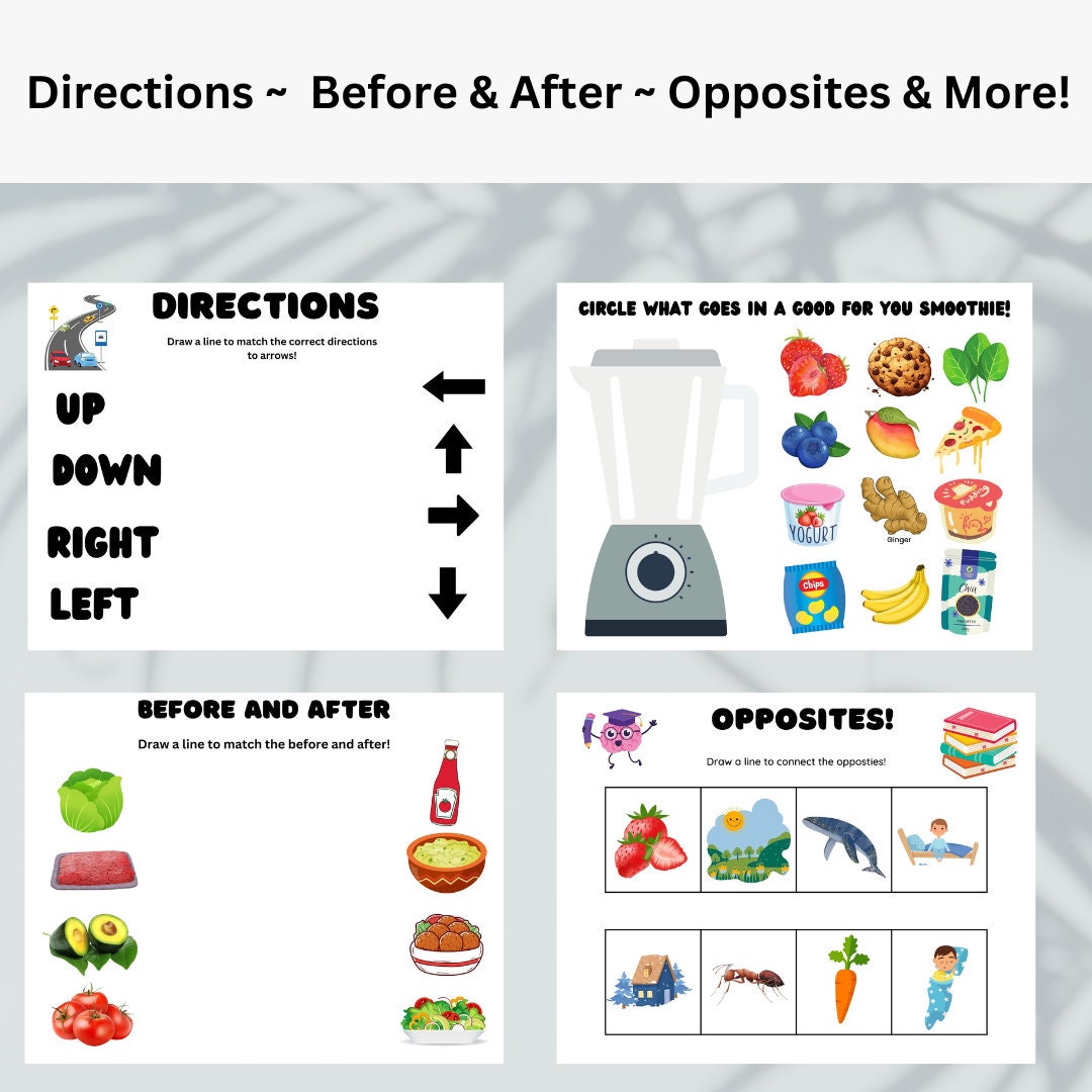 Preschool Sequence Cards Printable Montessori Cards Digital Download ...