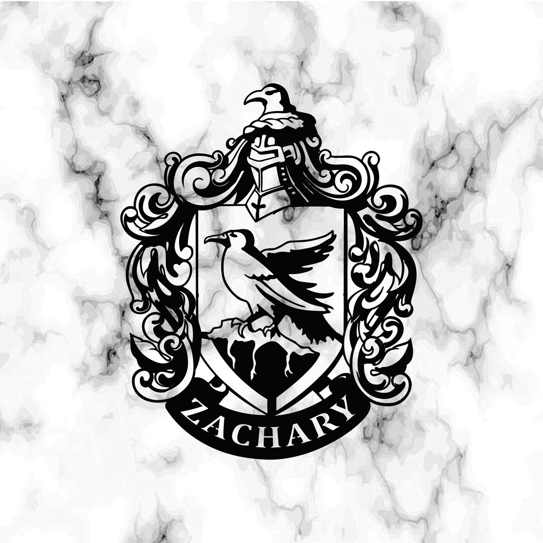 Custom Ravenclaw Sign Wizard School Crests: Laser Cut Steel Wall Art ...