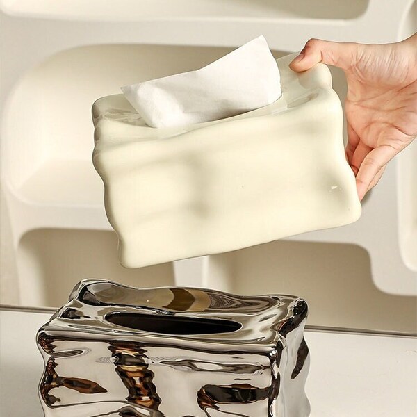Desk Tissue Box - Etsy