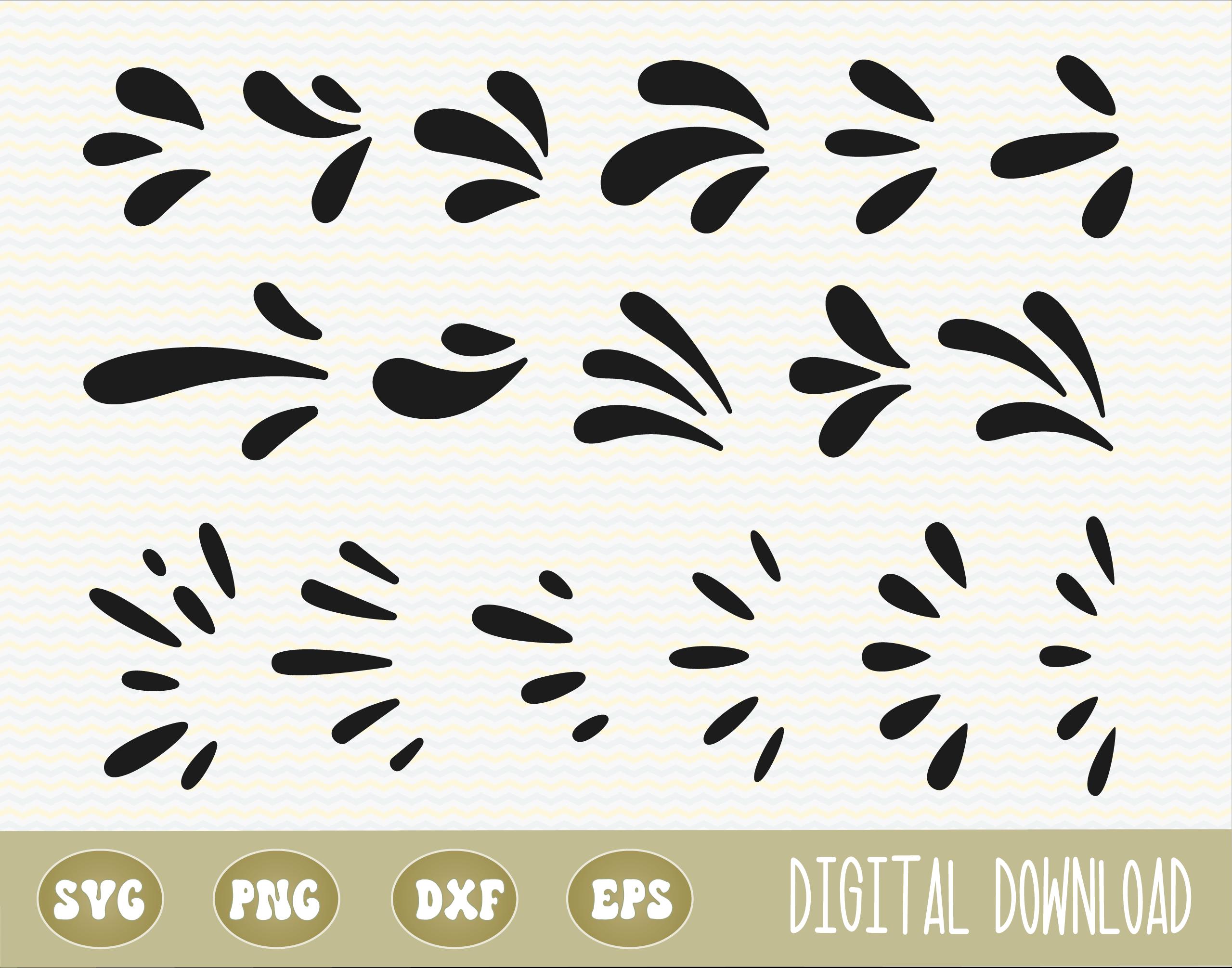 SVG PNG Design Elements Bundle, Accents Svg, Decorative Handdrawn ...