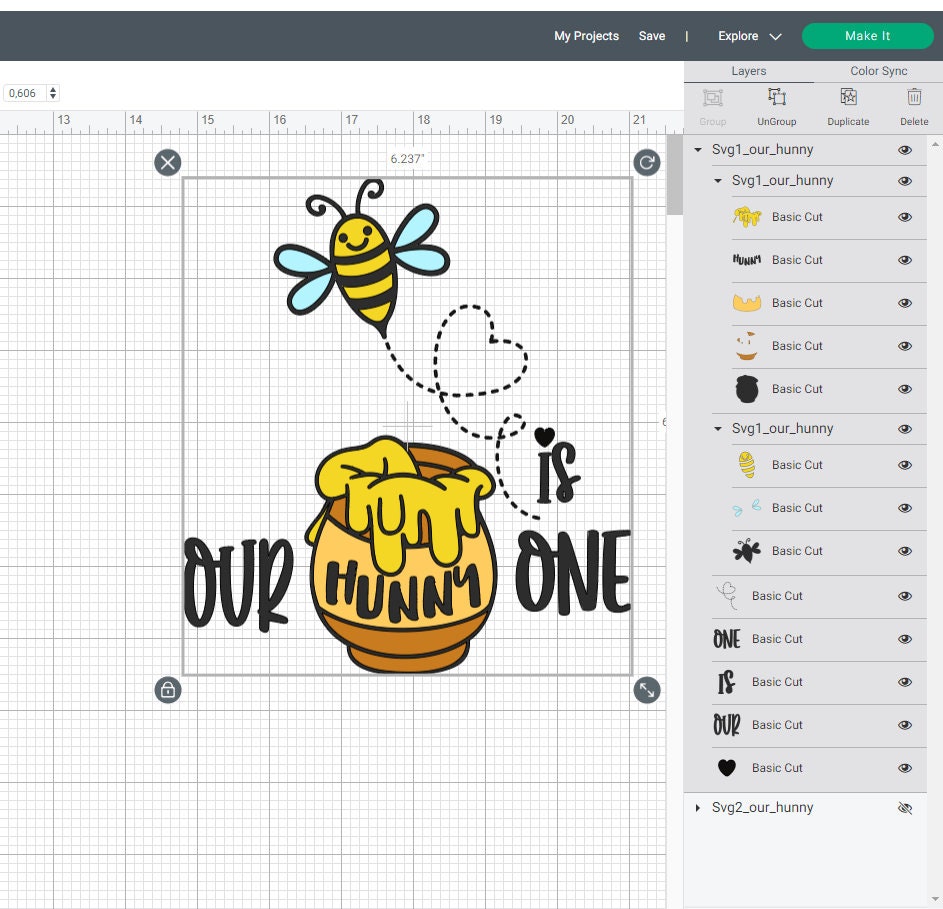 SVG PNG Cartoon Honey Bee Bundle, Honeycomb, Dripping Honey, Flying Bee ...