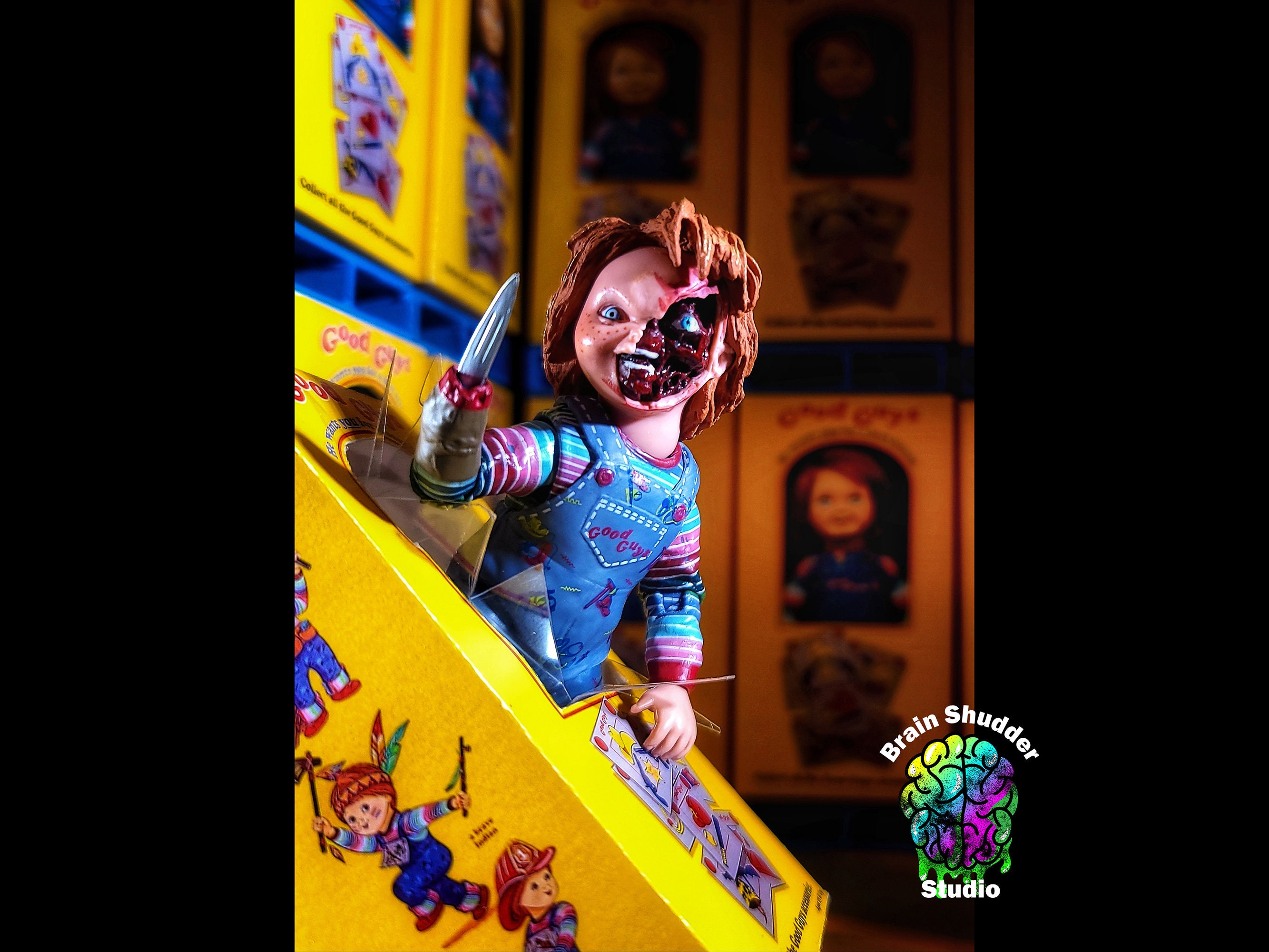 Child's Play Chucky Escaping Box at Warehouse Photo Print - Etsy