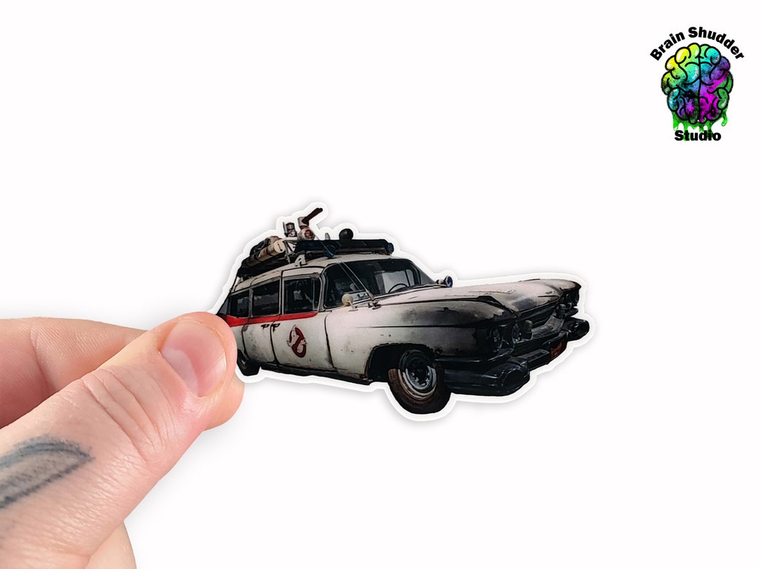 Ghostbusters ECTO-1 Sticker | Gifts for Movie Fans - Etsy