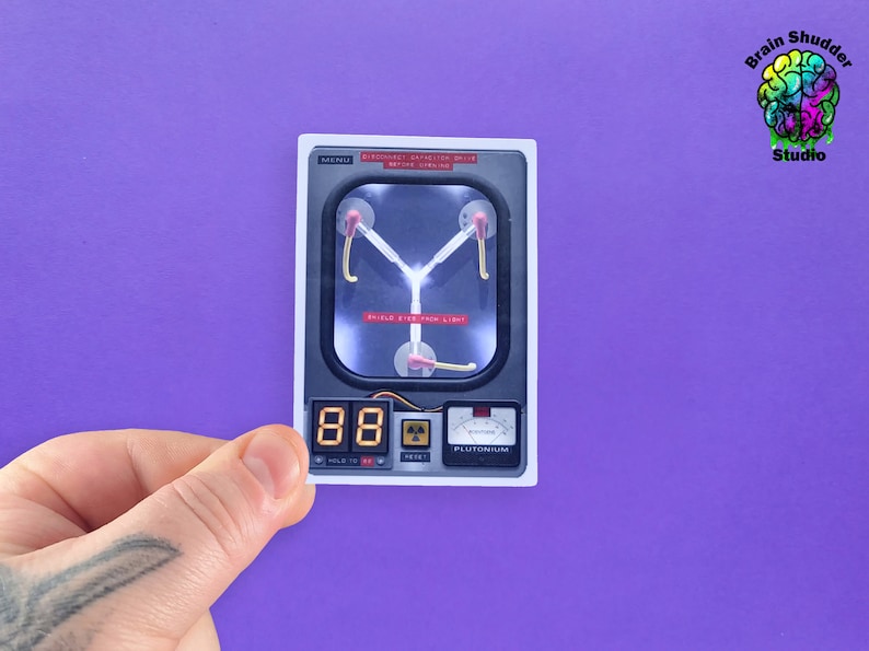 Flux Capacitor Sticker | Back to the Future | Gifts for Movie Fans - Etsy
