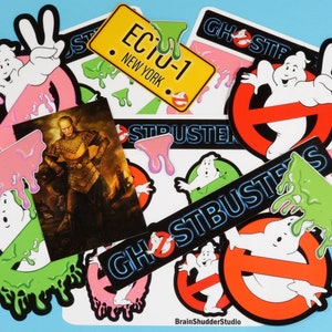 Ghostbusters ECTO-1 Sticker | Gifts for Movie Fans - Etsy